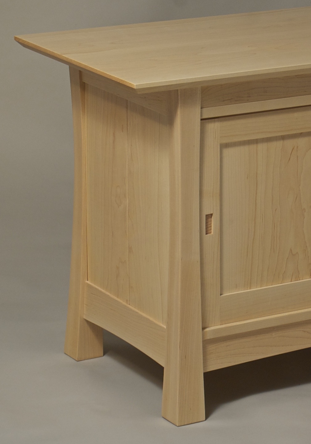 Maple Media Cabinet – Joseph Murphy Furniture Maker